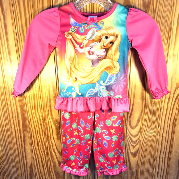 Disney | Pajamas | Disney Princess Pajamas Set Toddler Girls Size 3t ...